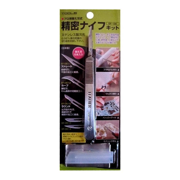 EIGER TOOL SET DE 5 CUCHILLAS DE PRECISIÓN EF-06 – IRION Juguetería