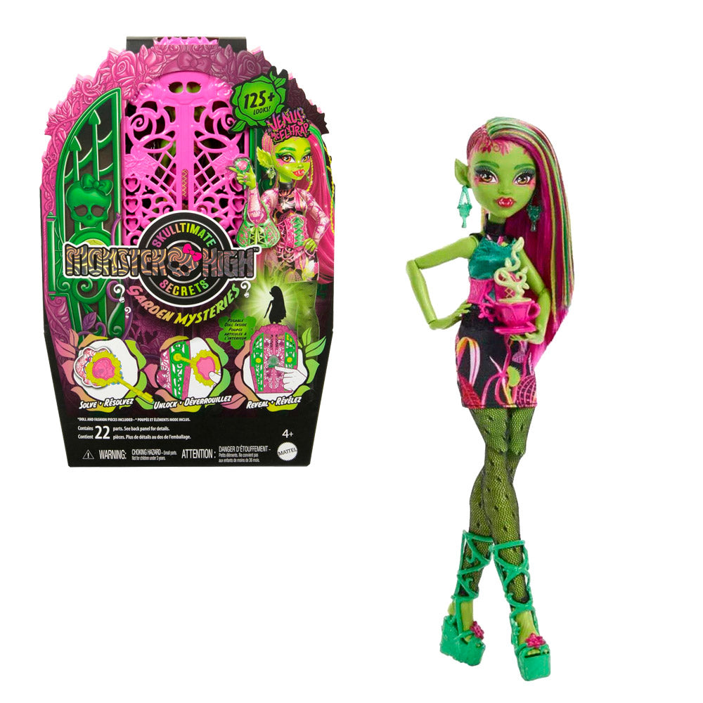 MONSTER HIGH SKULLTIMATE SECRETS MUÑECA VENUS MCFLYTRAP – IRION Juguetería