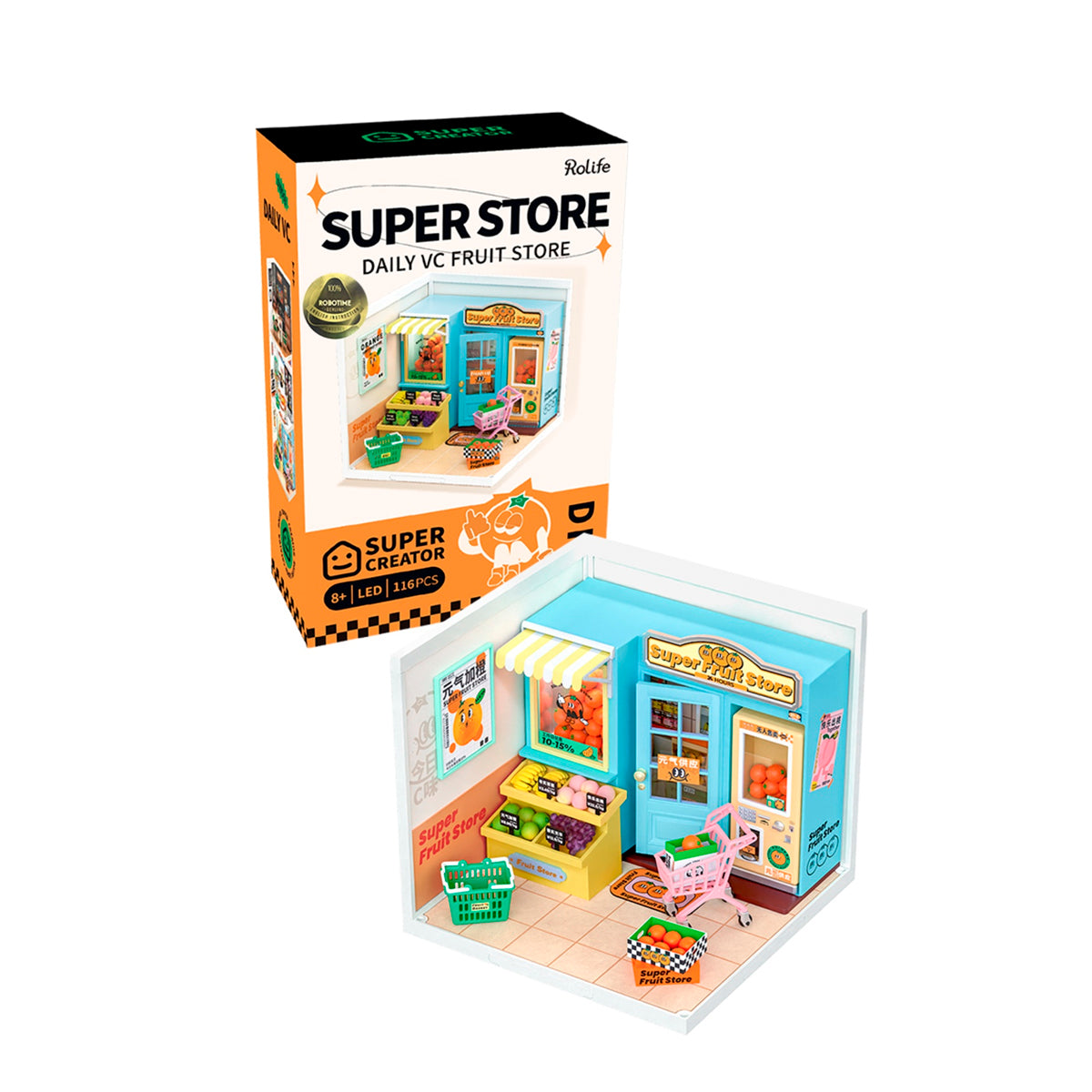 MAQUETA DAILY VC FRUIT STORE SUPER CREATOR | ROLIFE – IRION Juguetería