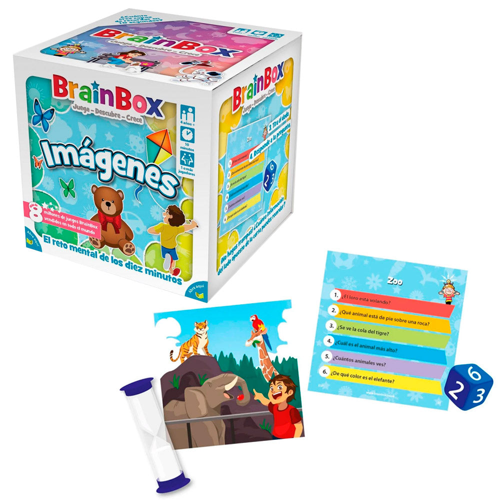JUEGO DE MESA BRAINBOX IMÁGENES – IRION Juguetería