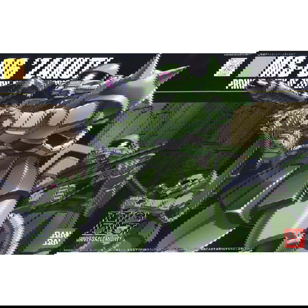 BANDAI HG MOBILE SUIT MS-06 ZAKU II – IRION Juguetería