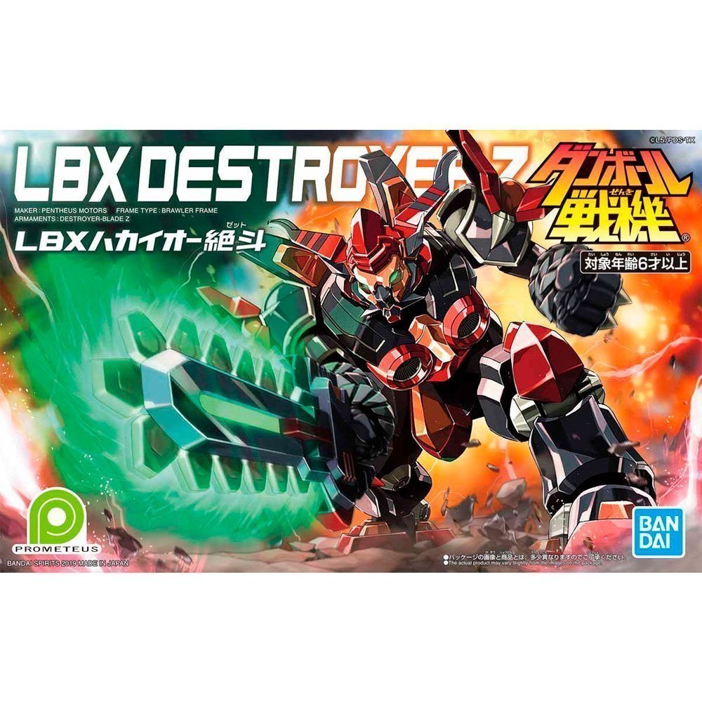 BANDAI LBX DESTROYER Z – IRION Juguetería