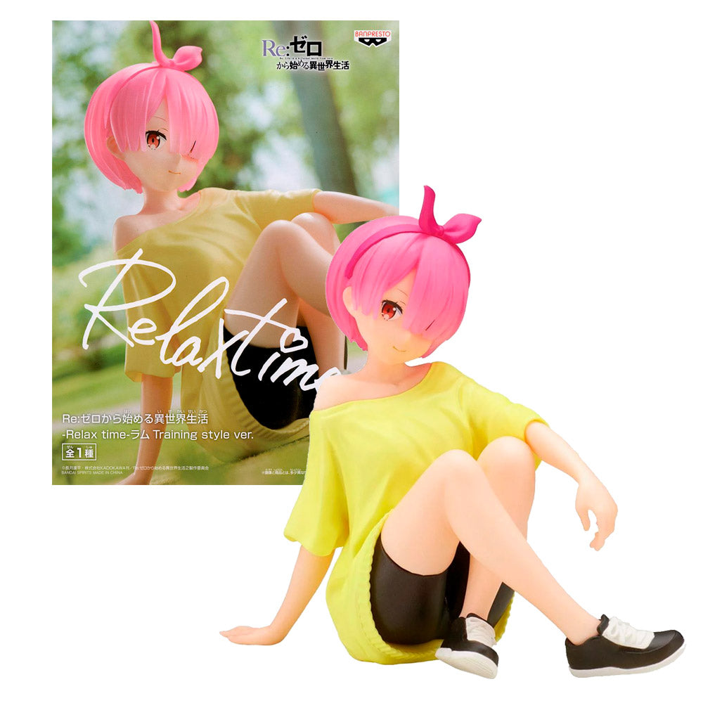 FIGURA RAM RELAX TIME TRAINING STYLE | BANPRESTO – IRION Juguetería
