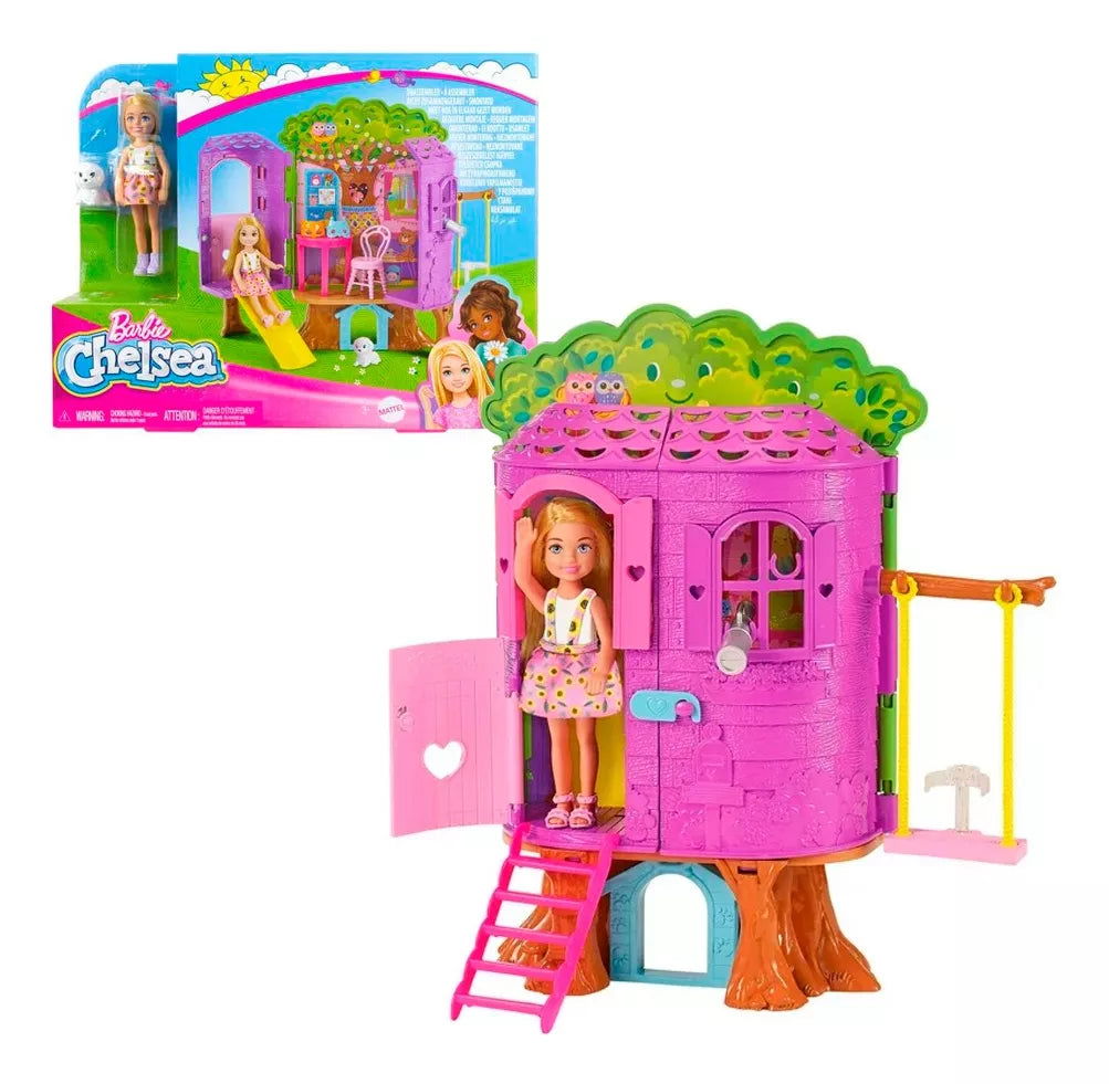 BARBIE CHELSEA TREEHOUSE | MATTEL – IRION Juguetería