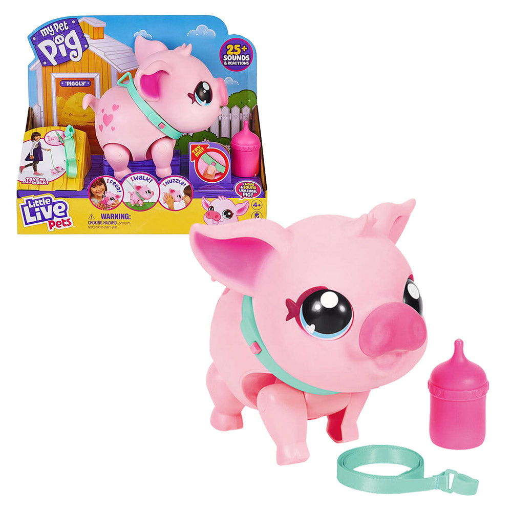 FIGURA CERDITO ANIMATRÓNICO MY WALKING PIG – IRION Juguetería
