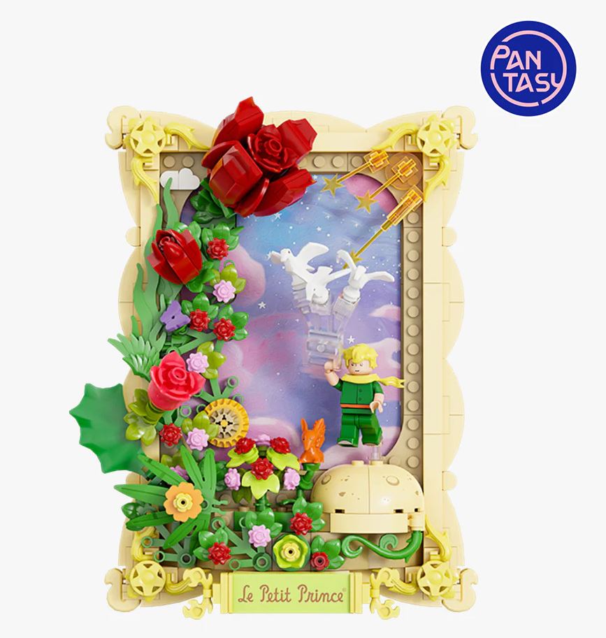 CUADRO DE ROSAS EL PRINCIPITO ARMABLE - PANTASY – IRION Juguetería