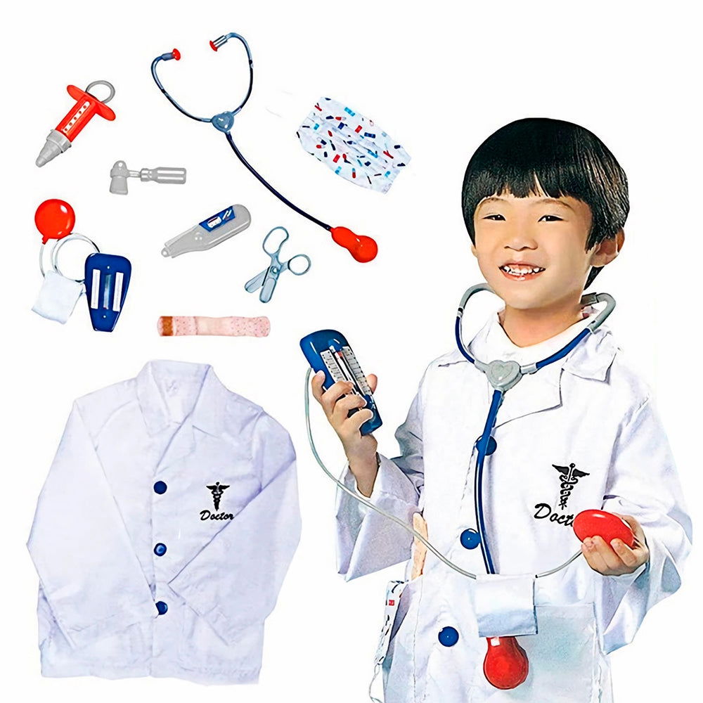 DISFRAZ INFANTIL DOCTOR DELUXE CON ACCESORIOS – IRION Juguetería