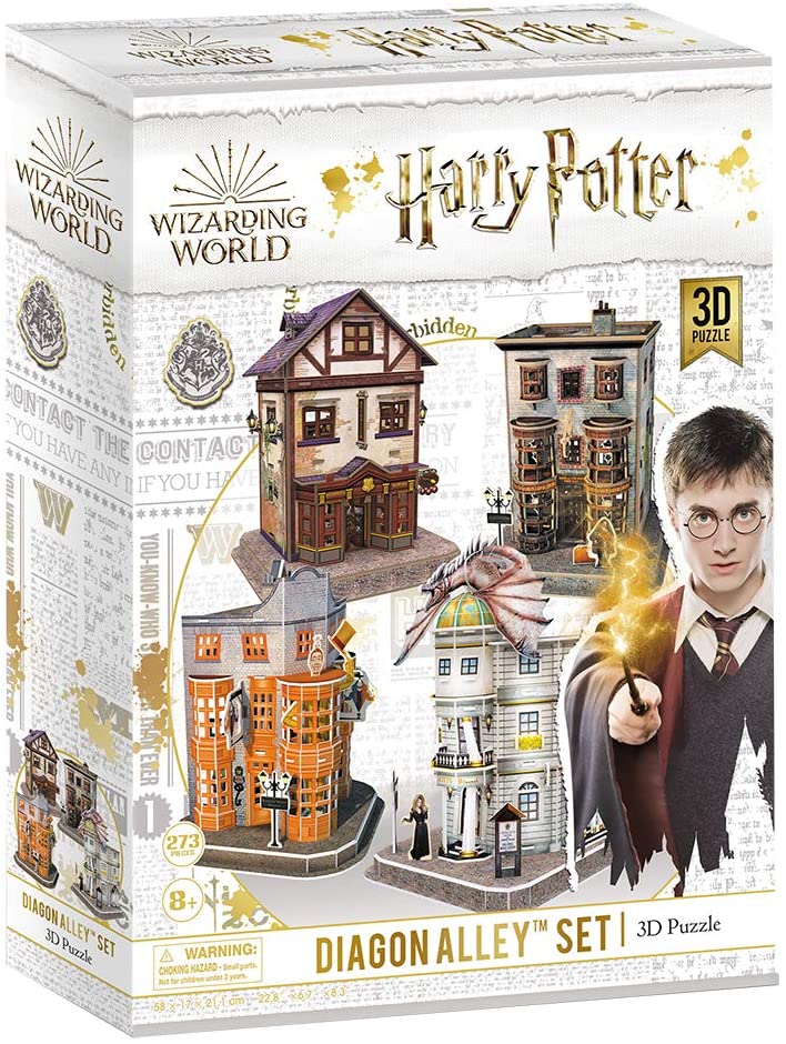 HARRY POTTER - DIAGON ALLEY SET CUBICFUN PUZZLE 3D – IRION Juguetería
