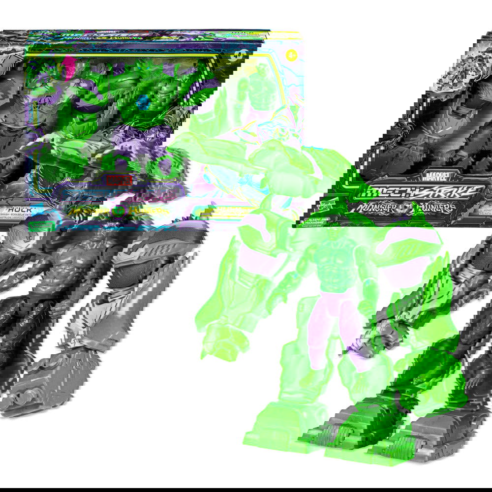 FIGURA HULK APLASTA MONSTRUOS MECH STRIKE MONSTER HUNTER – IRION Juguetería