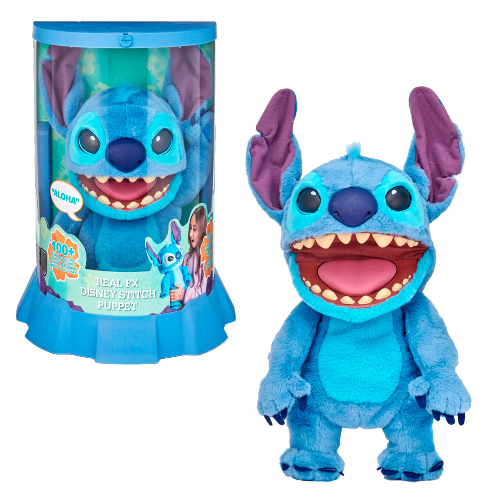 PELUCHE STITCH ANIMATRONICO REAL FX (45CM) – IRION Juguetería