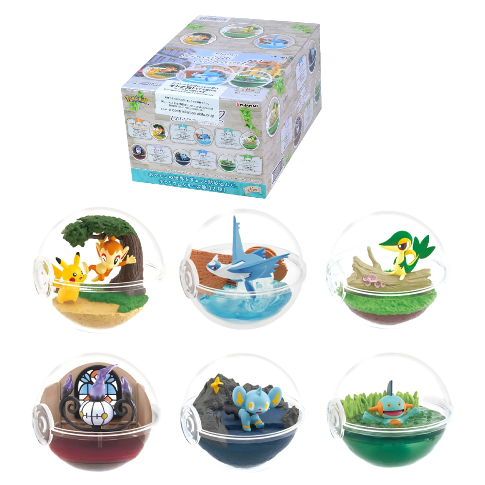 SORPRESA POKEMON TERRARIUM COLLECTION 12 (1UN) | RE-MENT – IRION Juguetería