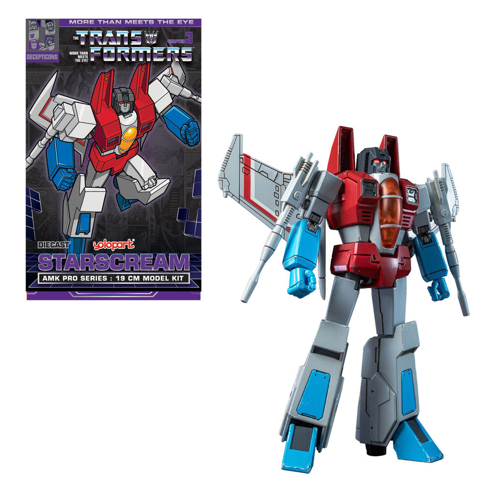 TRANSFORMERS STARSCREAM MODEL KIT DIECAST AMK PRO SERIES – IRION Juguetería