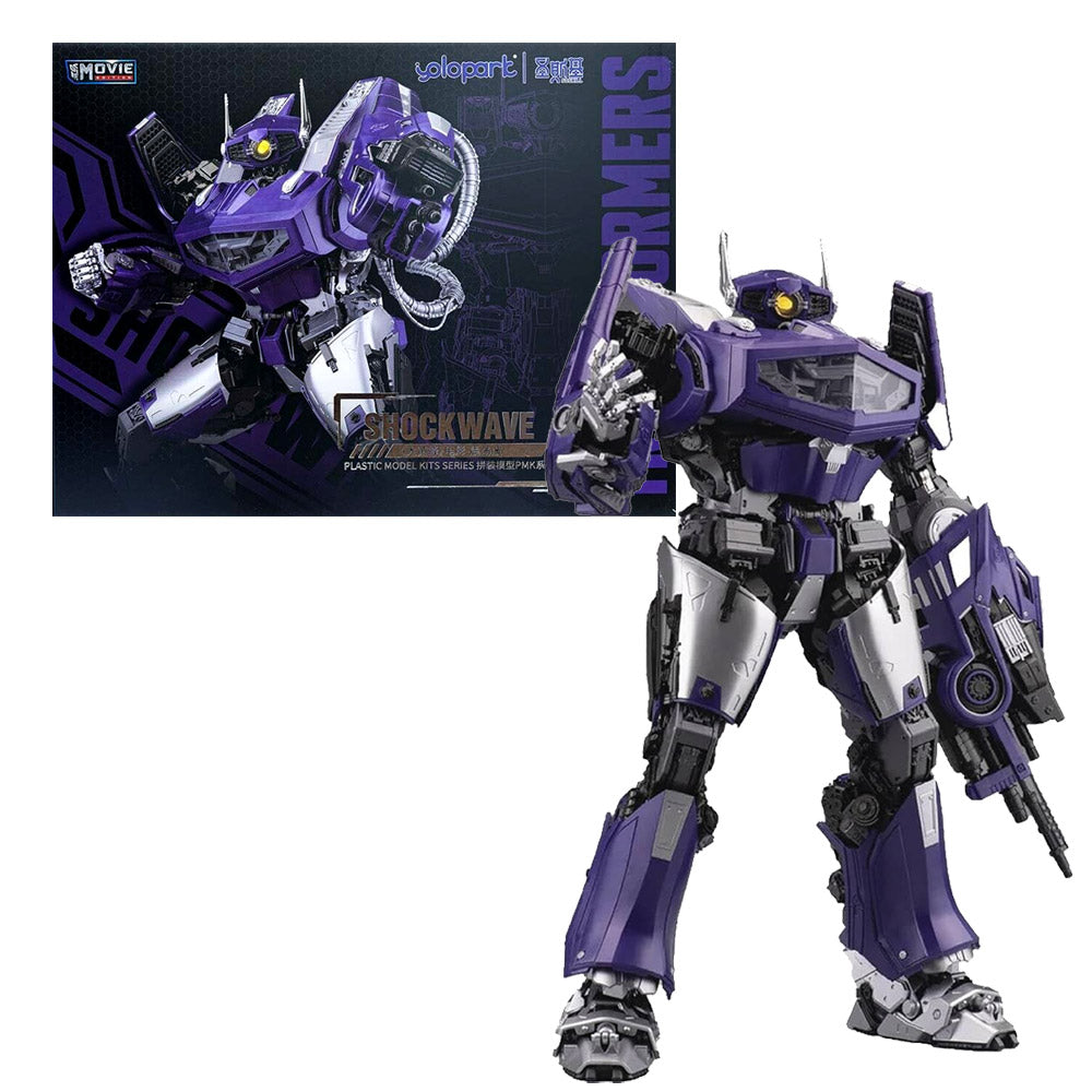 TRANSFORMERS SHOCKWAVE MODEL KIT PMK SERIES 30CM – IRION Juguetería