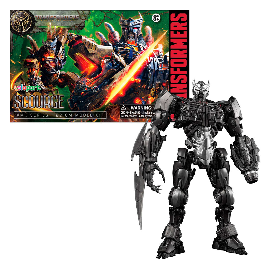 TRANSFORMERS SCOURGE MODEL KIT AMK SERIES 22CM – IRION Juguetería