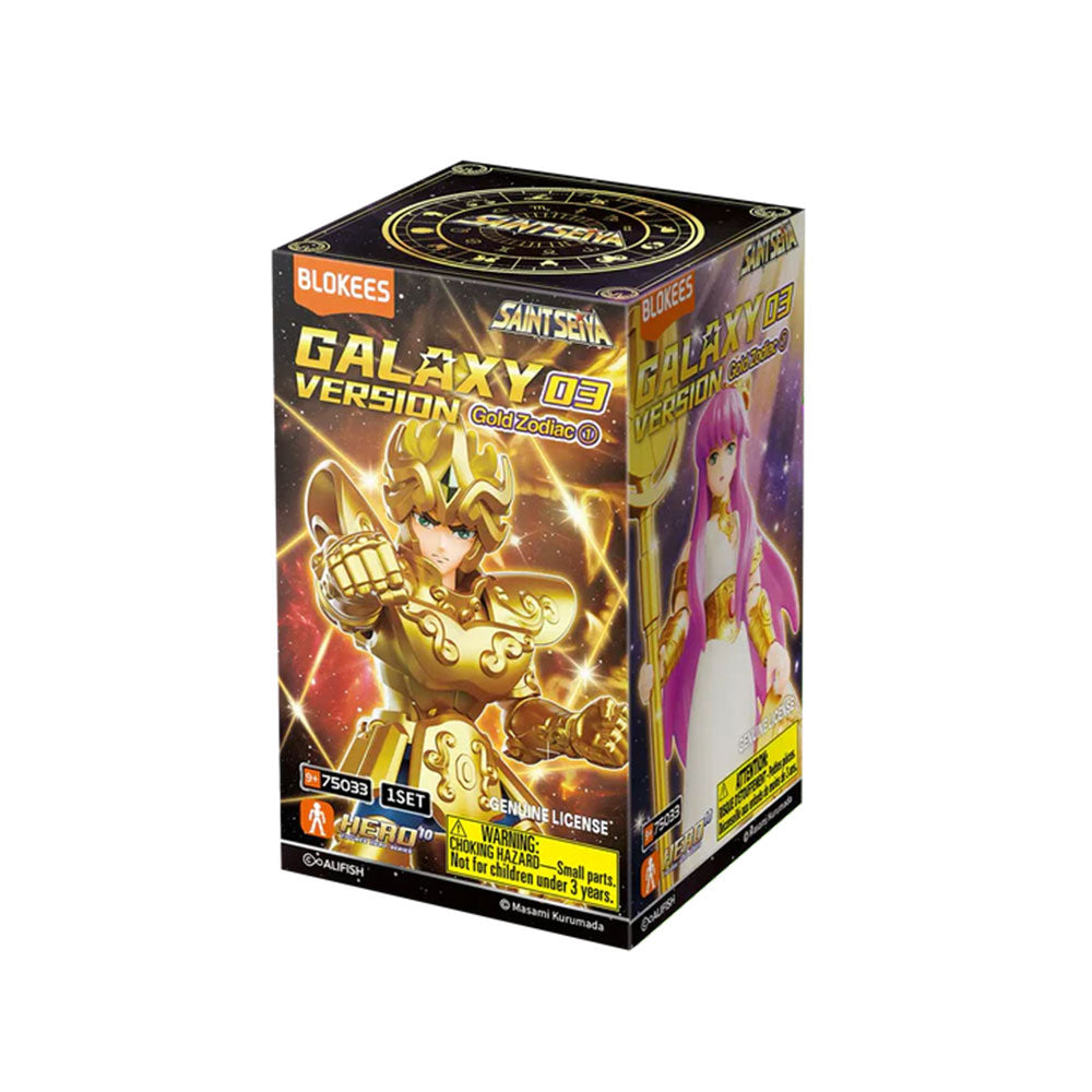 FIGURA SORPRESA SAINT SEIYA GALAXY VERSION 03 GOLD ZODIAC (1UN) – IRION ...