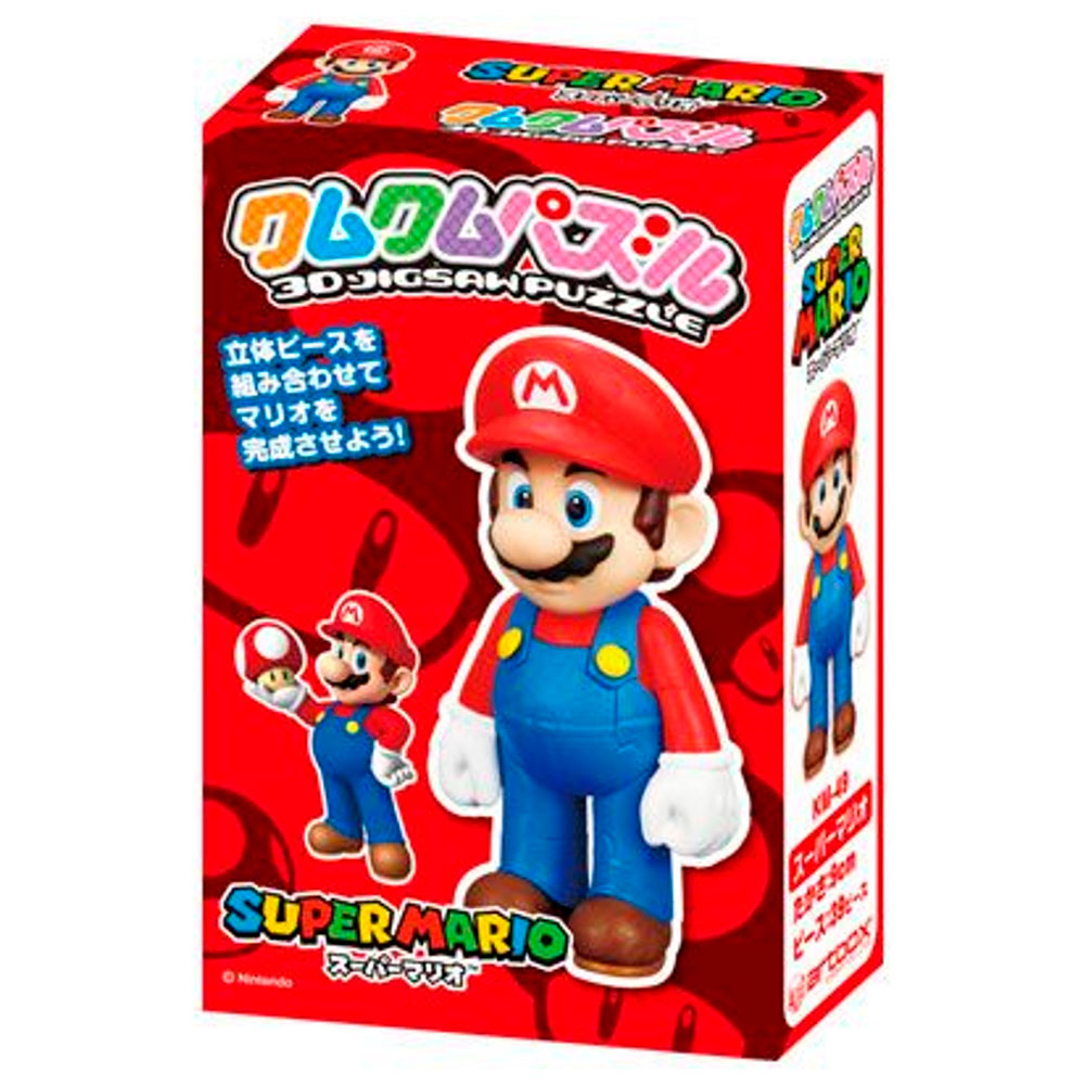 PUZZLE 3D SUPER MARIO 39PCS (REISSUE) – IRION Juguetería
