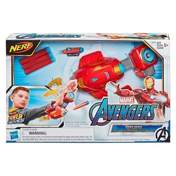 MARVEL AVENGERS IRON MAN RAYO REPULSOR – IRION Juguetería