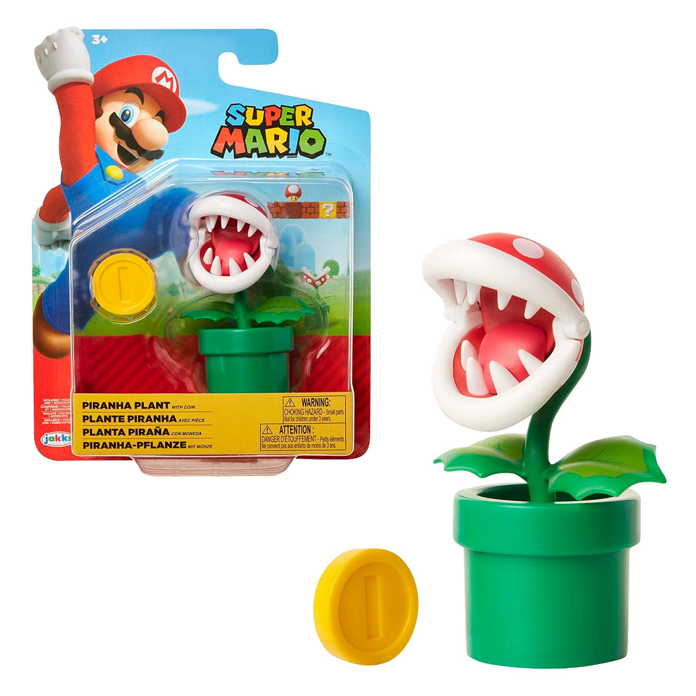 FIGURA SUPER MARIO PLANTA PIRAÑA – IRION Juguetería