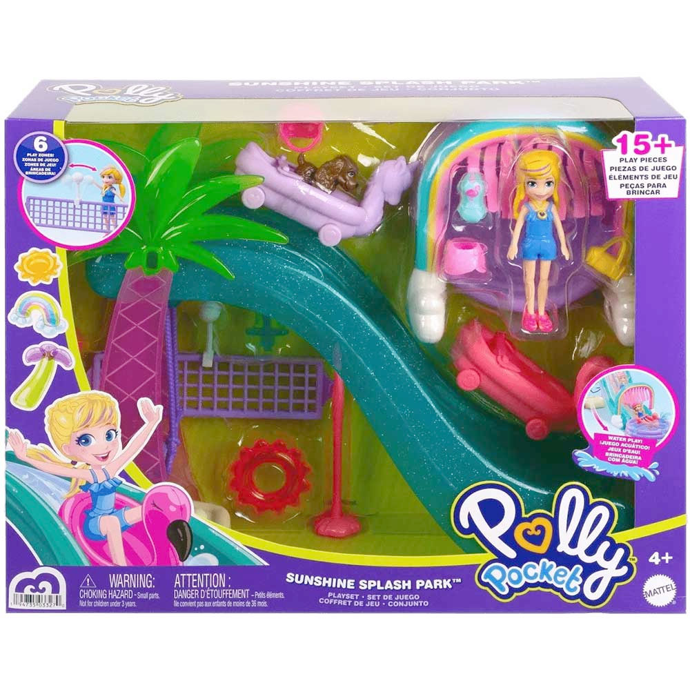 POLLY POCKET PLAYSET SUNSHINE SPLASH PARK – IRION Juguetería