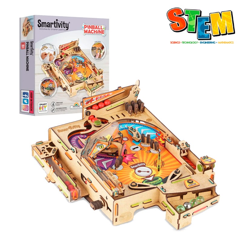 PUZZLE 3D PINBALL FLIPPER STEM (375 PIEZAS) – IRION Juguetería